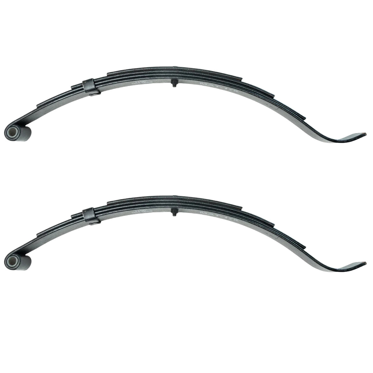 4-Leaf Double Eye Trailer Springs for 3,500 lb Axles – 1 Pair or 2 Pair ...